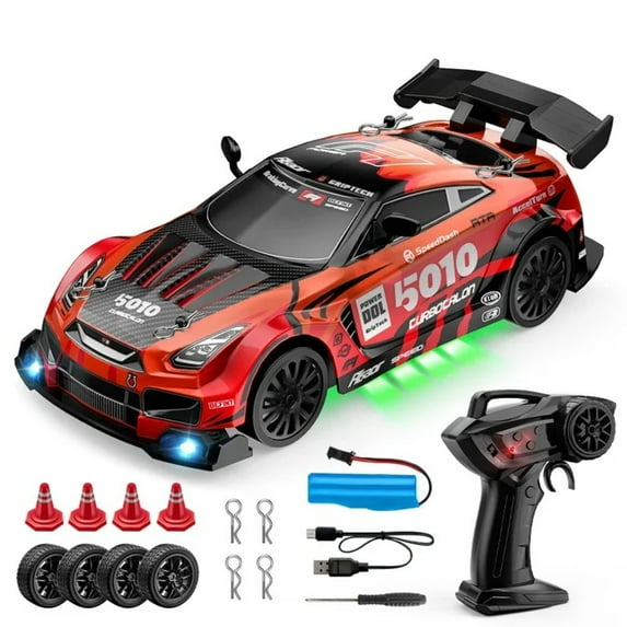 ATJIA RC Drift Car Toys Remote Control Drift Cars 2.4GHz 1:24 4WD High ...