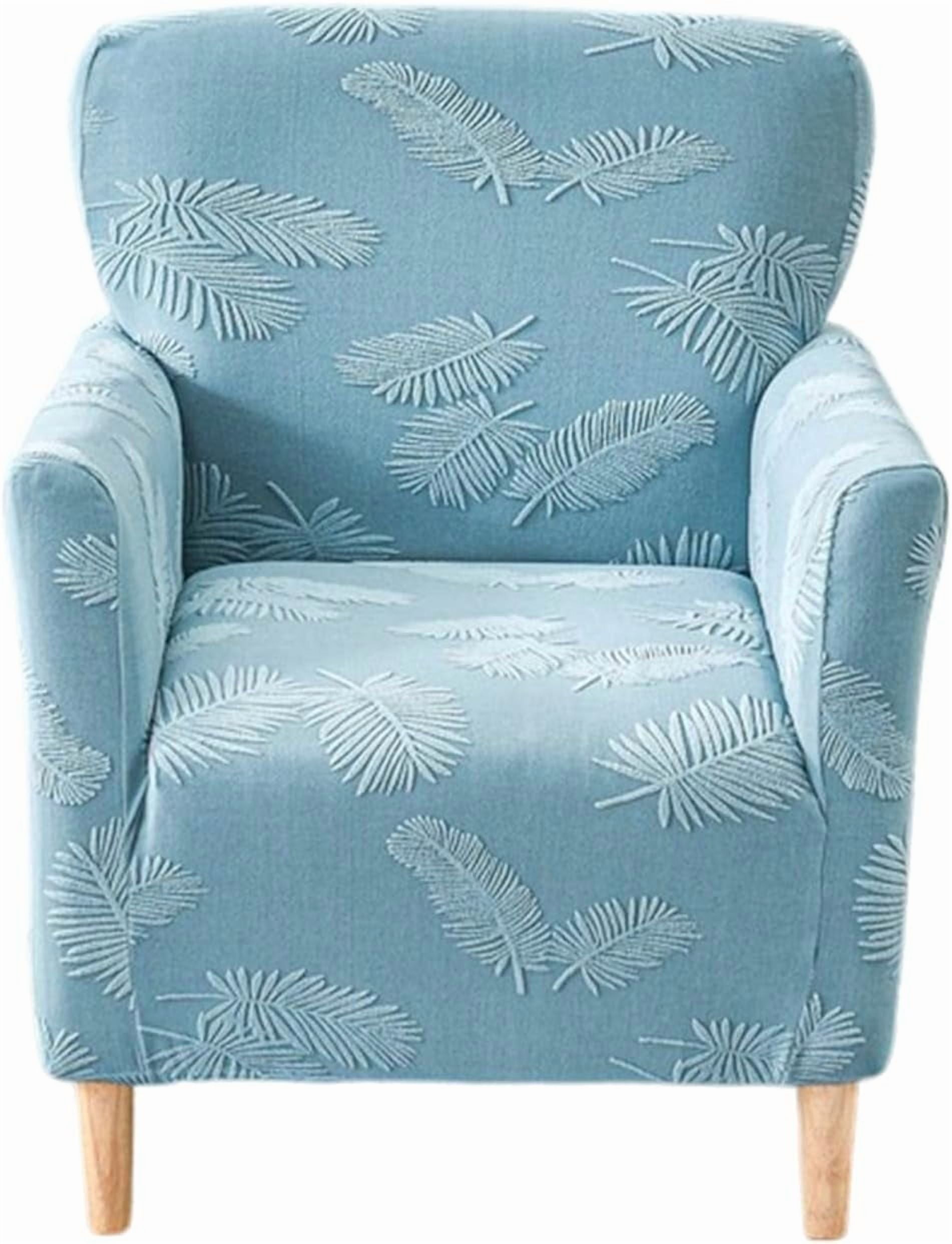 ATJIA Stretch Armchair Slipcover 1-Piece Accent Chair Covers with Arms ...