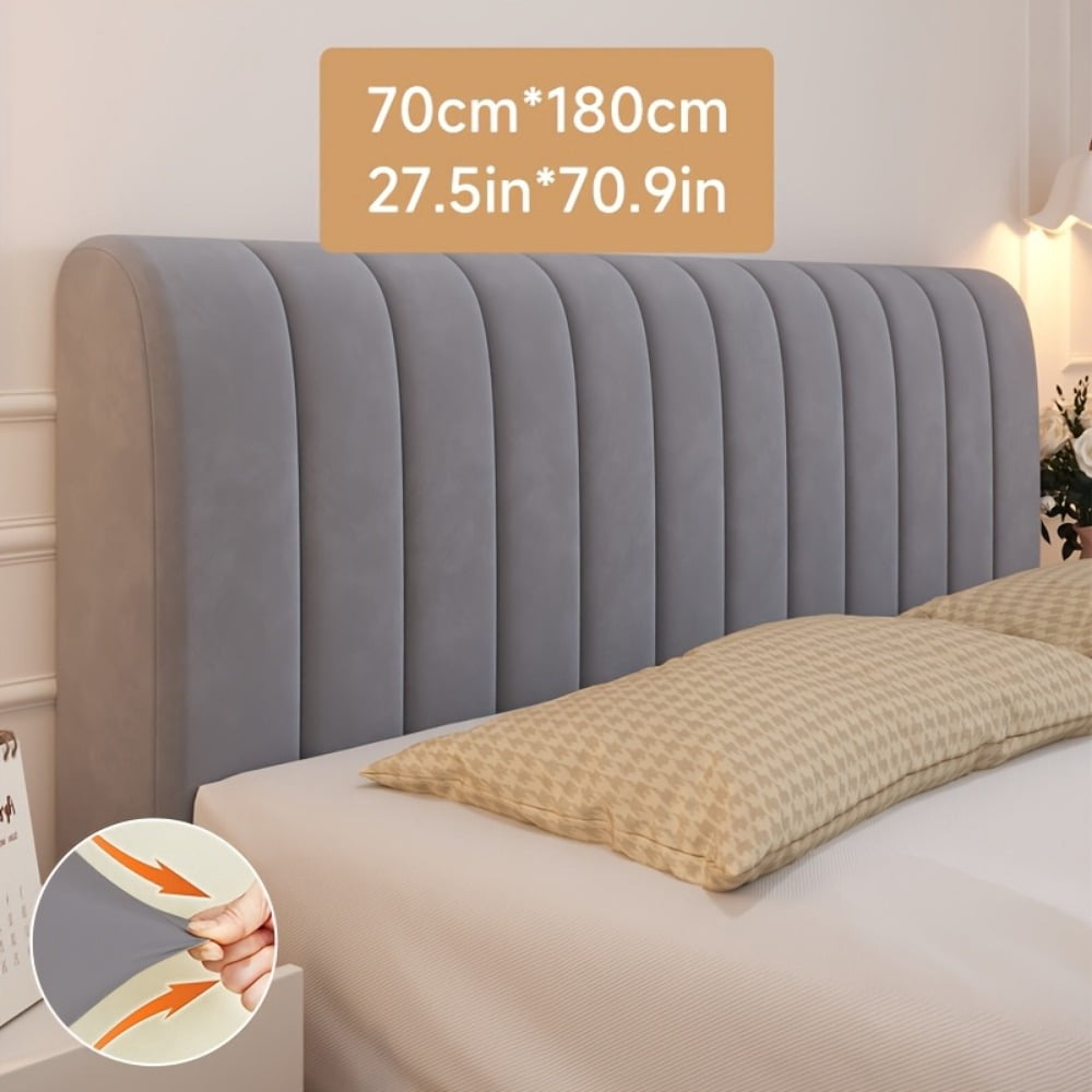 ATJIA Stretch Headboard Covers for Queen King Size Bed Headboard ...