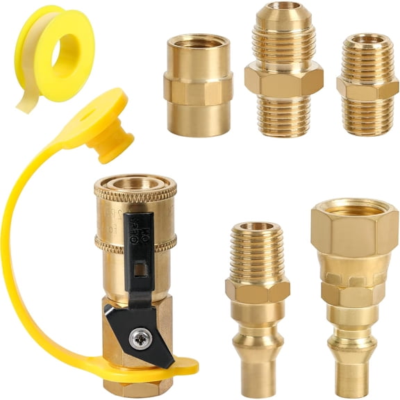 RV Quick Connect Adapters & Propane Fittings for Outdoor Cooking