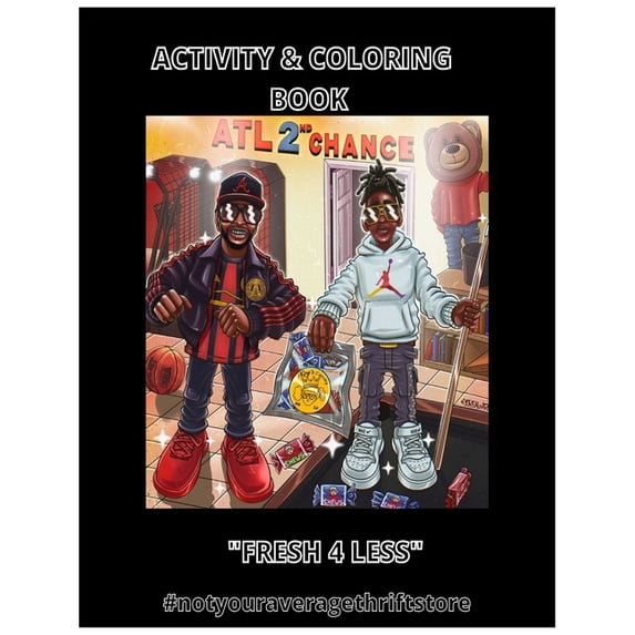 ATL 2nd Chance Activity & Coloring Book (Paperback) - Walmart.com
