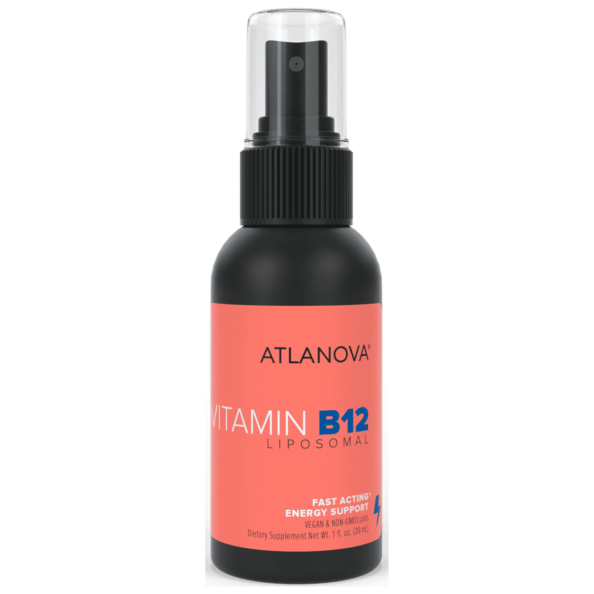 ATLANOVA Liposomal Vitamin B12 Liquid Spray, Superior Absorption ...
