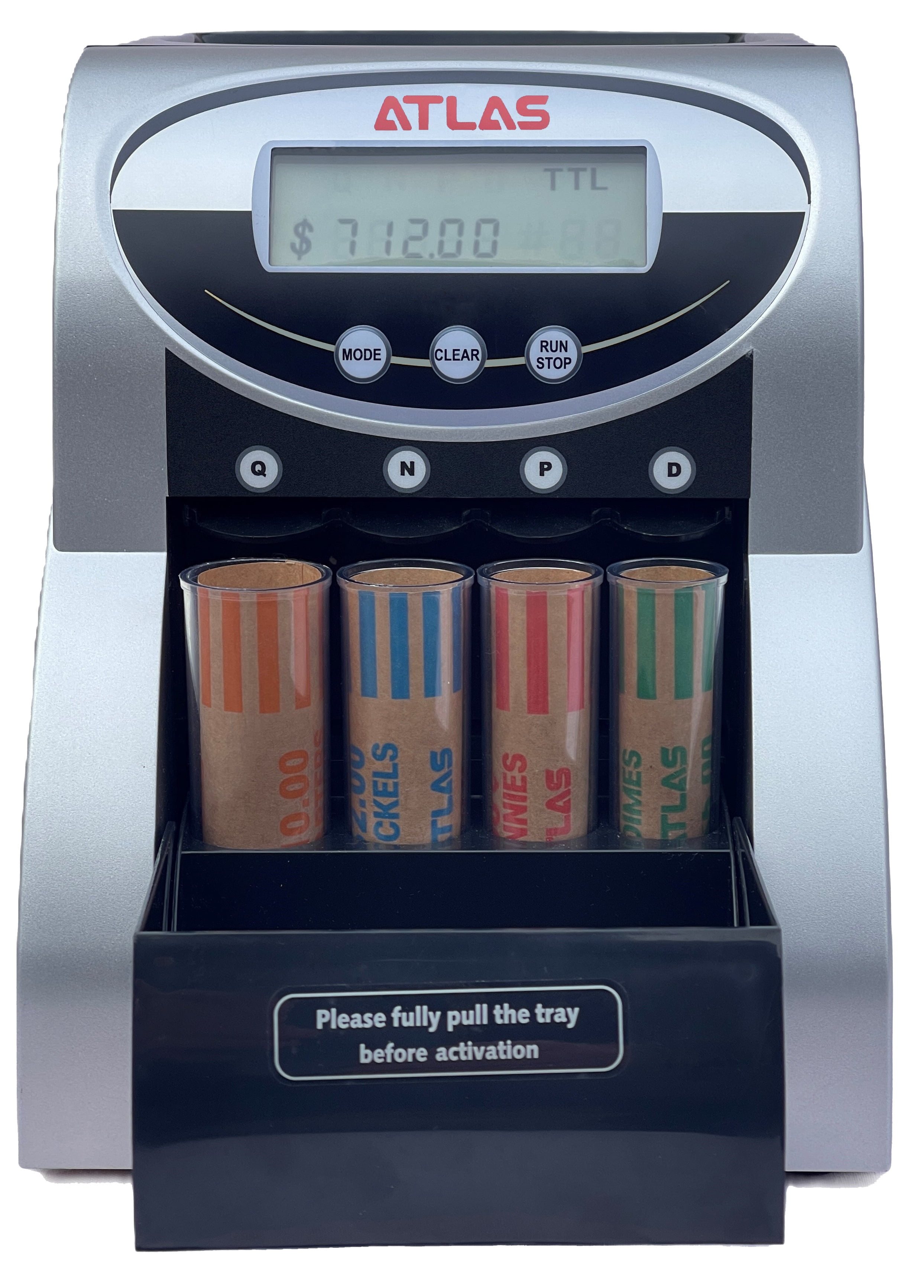 ATLAS Digital Coin Counter and Sorter (AC-150D), 156 Coins Per Minute ...