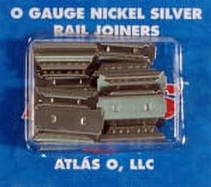 Atlas 6091 O Gauge Nickel/Silver Rail Joiners - Walmart.com