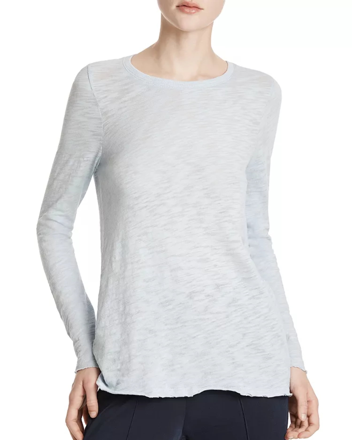 ATM Anthony Thomas Melillo Destroyed Long-Sleeve Tee - Walmart.com