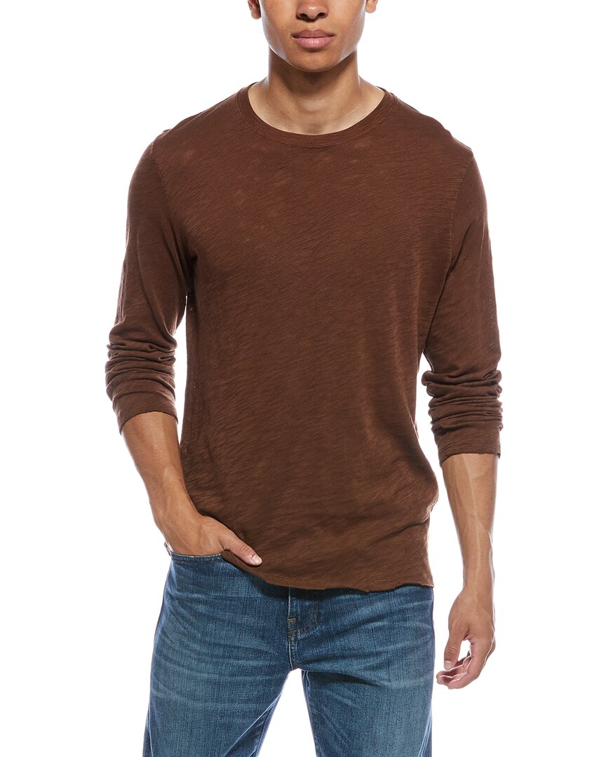 ATM Anthony Thomas Melillo mens Destroyed T-Shirt, s, Brown - Walmart.com