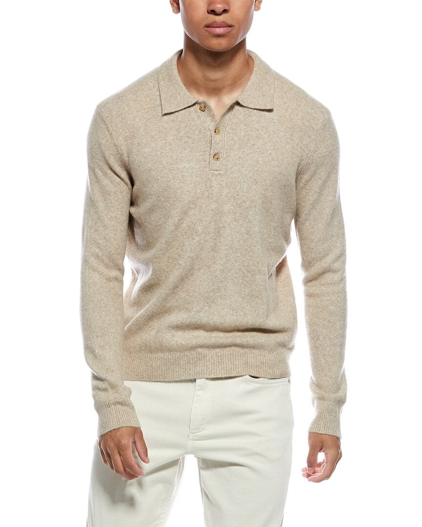 ATM Anthony Thomas Melillo mens Wool-Blend Polo, m, Tan - Walmart.com