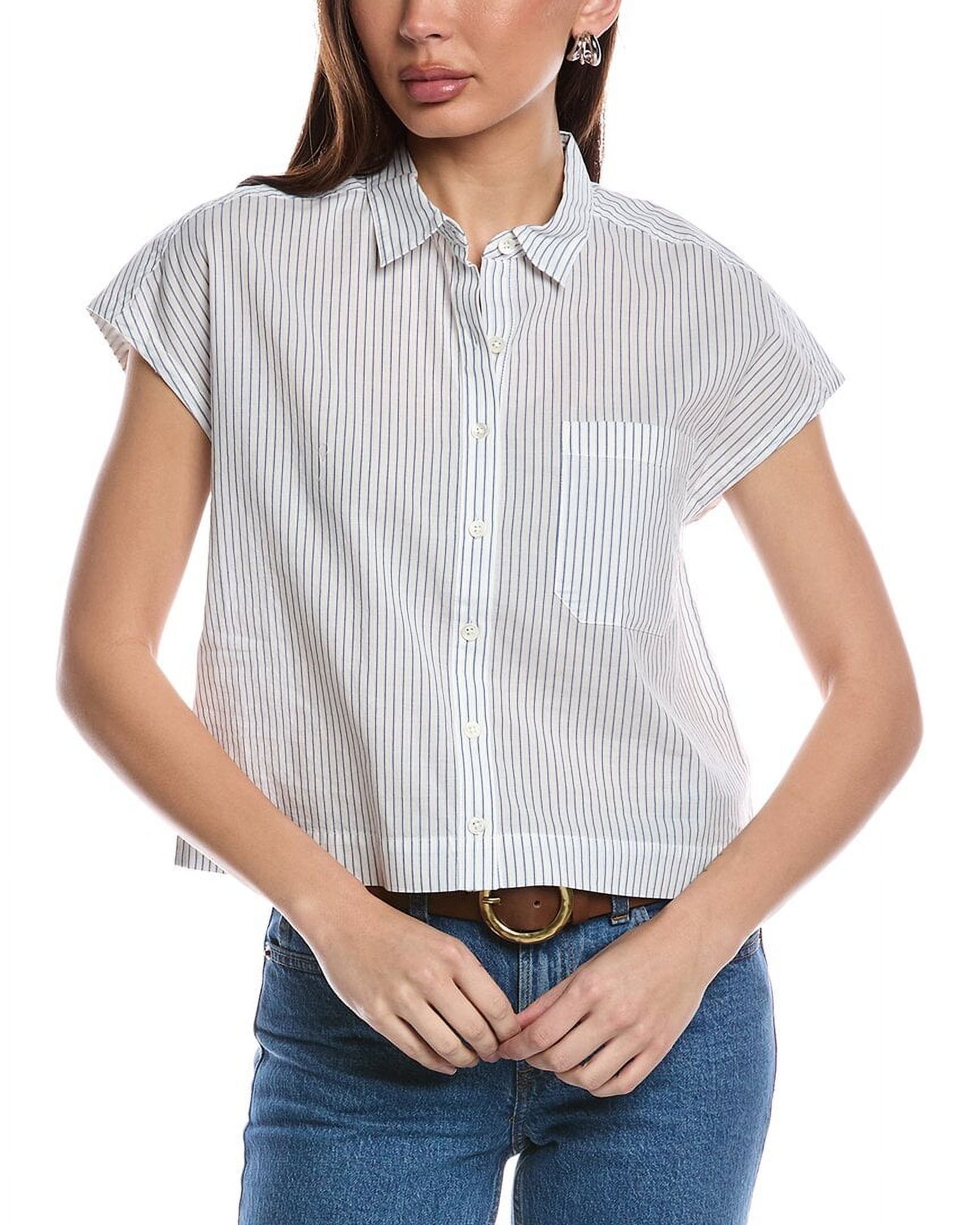 ATM Anthony Thomas Melillo womens Lightweight Shirt, s, White - Walmart.com
