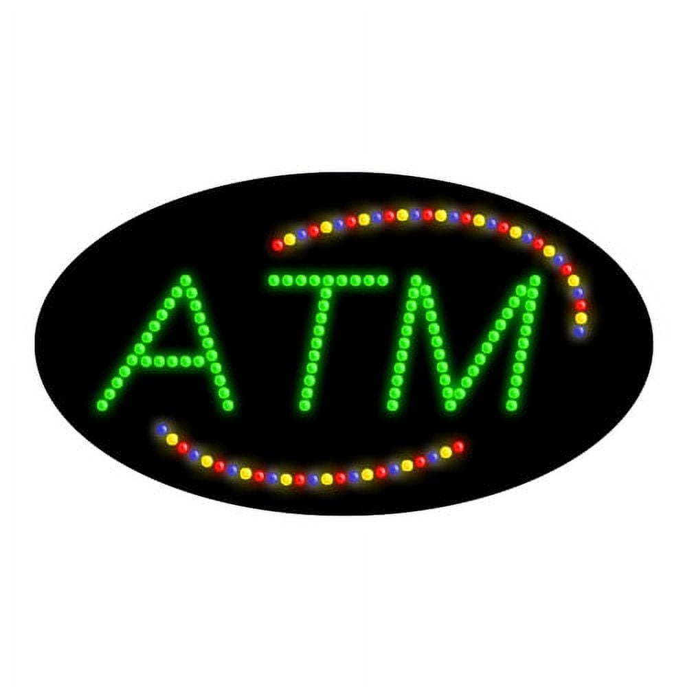 ATM-LED Dots Sign Made in USA - Walmart.com
