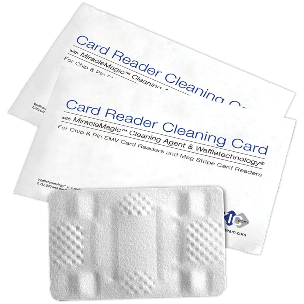 ATM/POS Cleaning Card w/Waffletechnology and MiracleMagic - Walmart.com