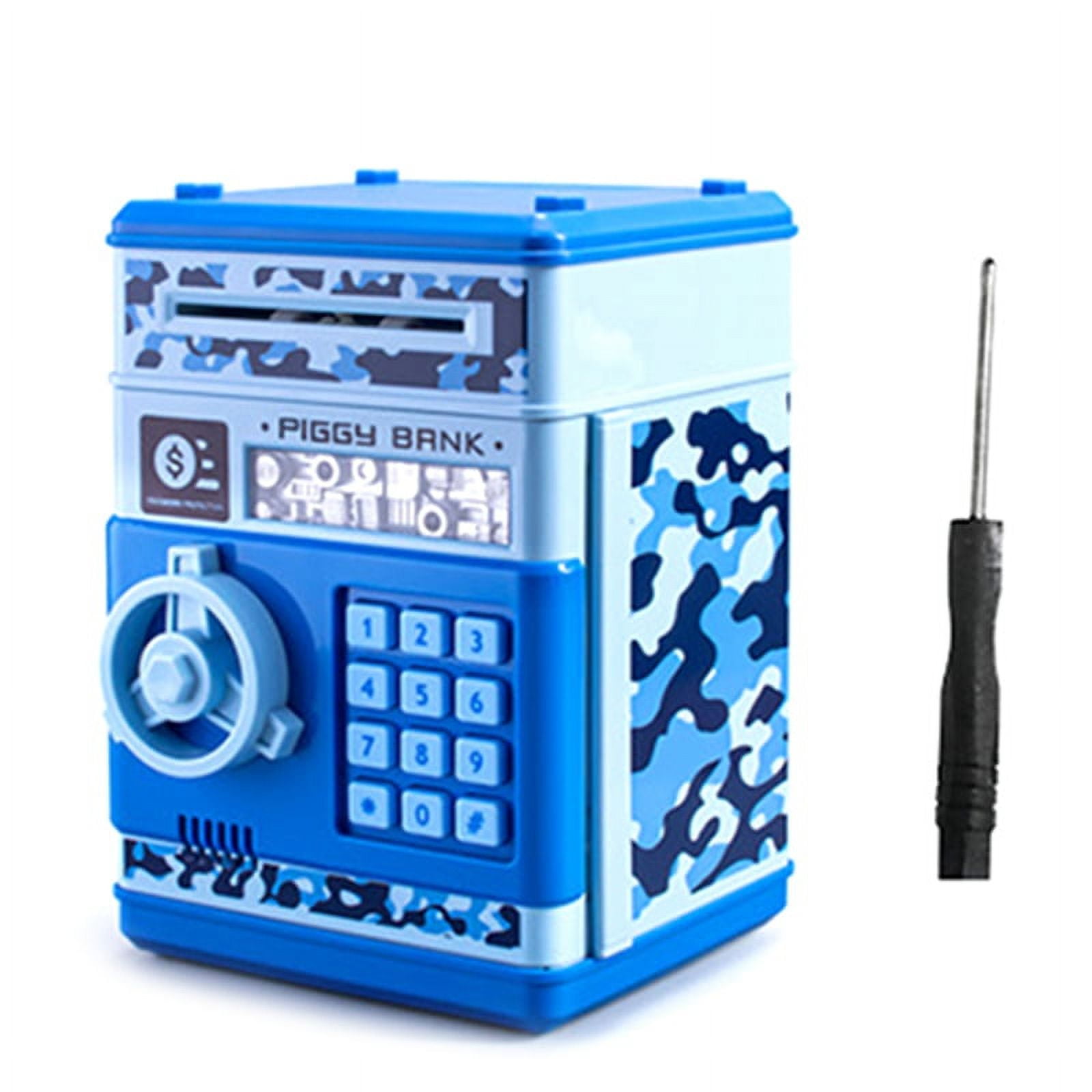 ATM Piggy Bank for , ATM Coin Bank Money Saving Box with Password, for ...