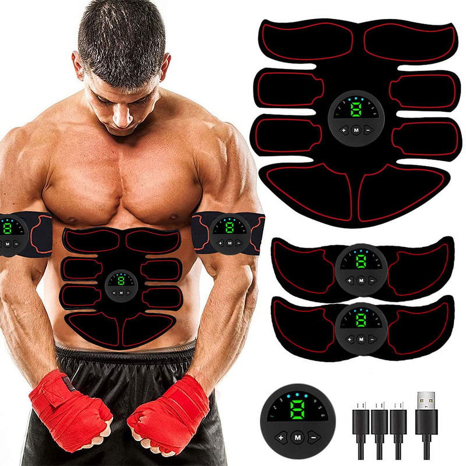 ATMOKO Muscle Toner, Abdominal Toning Belt ABS Stimulator Abdominal ...