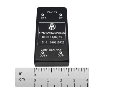 ATMV12VPN250V8MA2 – 12-14V to 250V Isolated DC-DC Power Module, 2W, 8mA ...