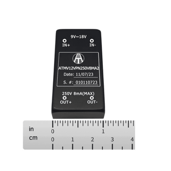 ATMV12VPN250V8MA2 – 12-14V to 250V Isolated DC-DC Power Module, 2W, 8mA ...
