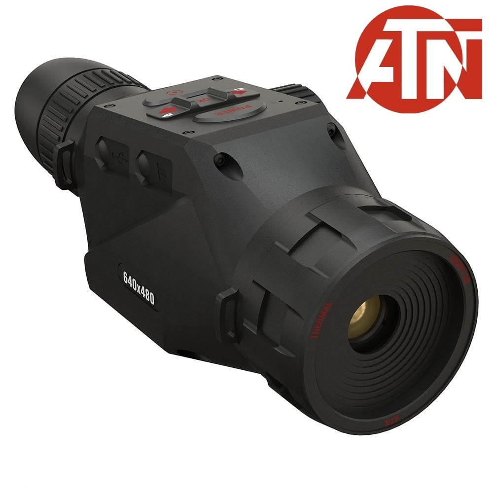 ATN OTS 4T, 1-10x, 640x480, Thermal Viewer w/ Full HD Video rec, WiFi ...