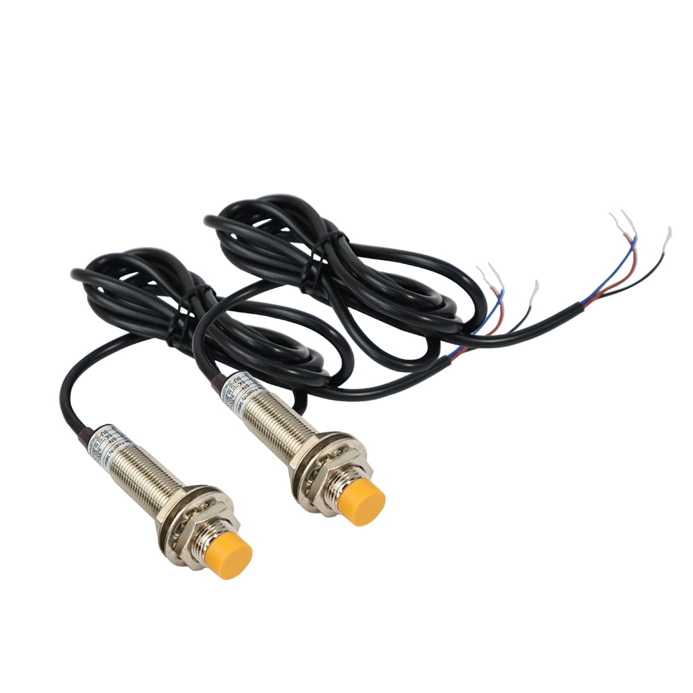 ATO 2-wire 2mm Proximity Sensor Inductive M12 Apporach Sensor NPN NO Switch DC 6-36V(2pcs ...
