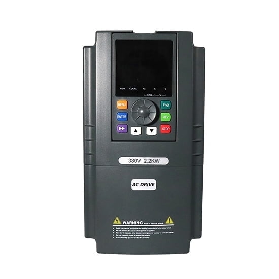 ATO 5hp 3.7kW VFD Variable Frequency Drive, 3 Phase 9A 400V Input to 3-Phase Output VFD forAC ...