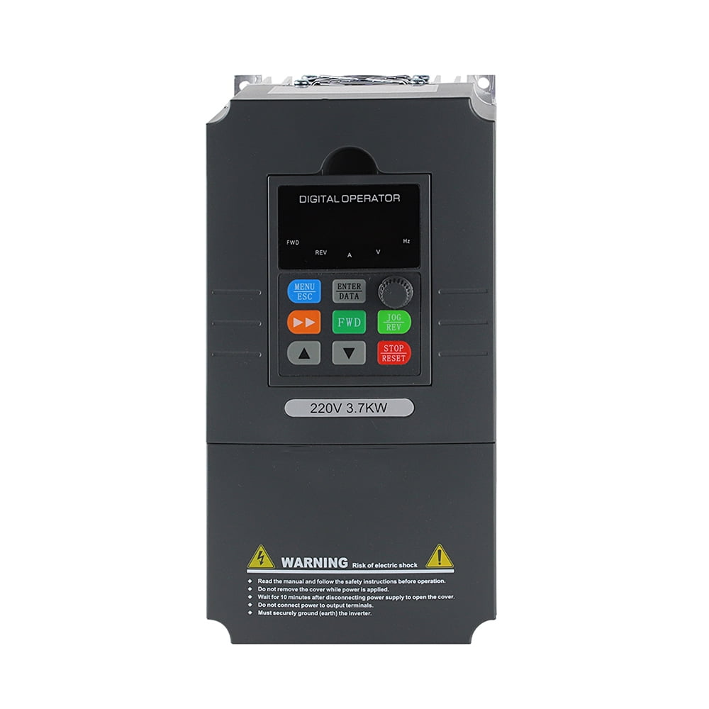 ATO 7.5hp 220V VFD Variable Frequency Drive Single Phase Input 3 Phase Output VFD for AC Motor ...
