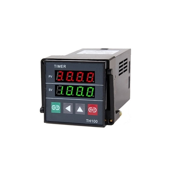 ATO 8 Pin Digital Timer Relay, 24V DC / 110-240V AC, 4-Digit LED Display, On-Delay Timer ...