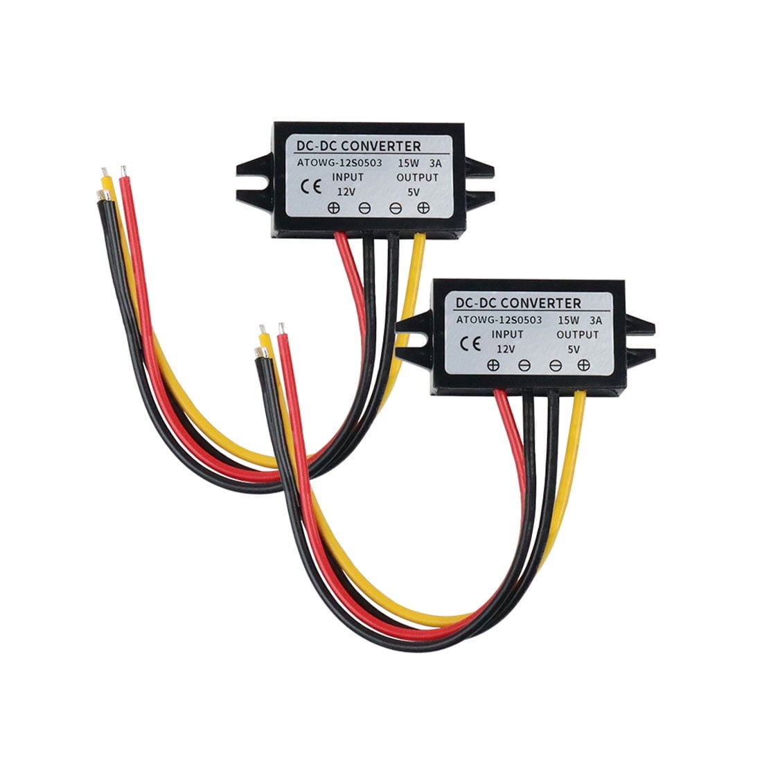 ATO DC-DC Buck Converter, 12V/24V to 5V, 3A/10A/15A/20A - Walmart.com