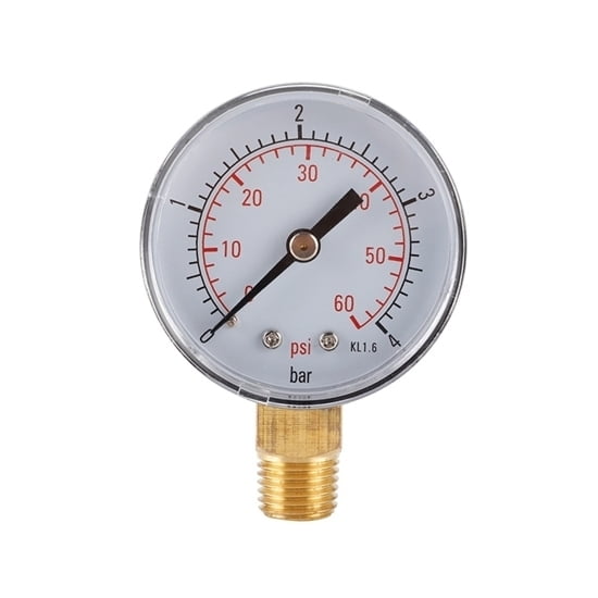 ATO Pressure Gauge 0-200 PSI Swimming Pool 0 to 14 bar Spa Aquarium ...