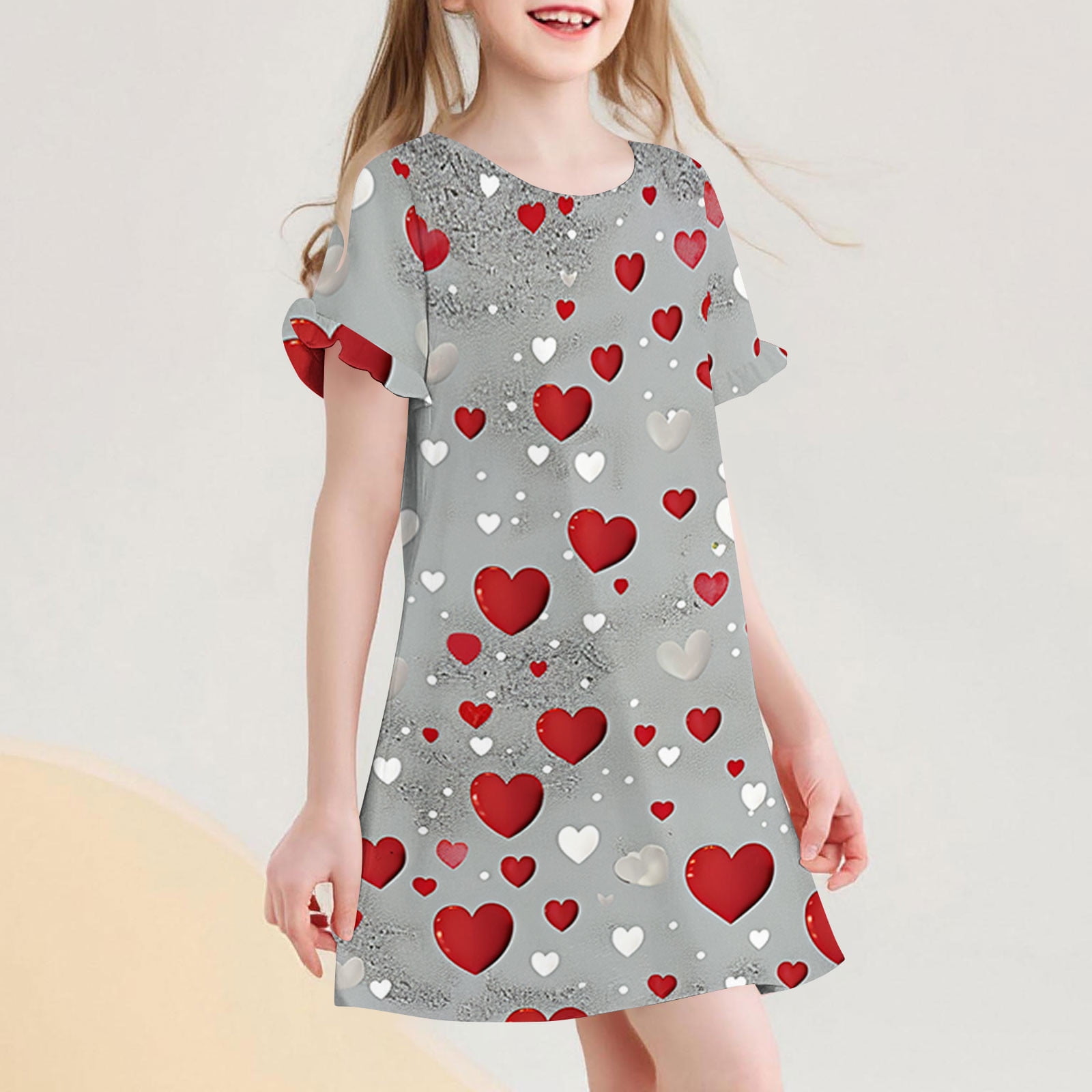 ATOGUTA 3-12 Years Girls Night Dresses for Summer Princess Girls ...