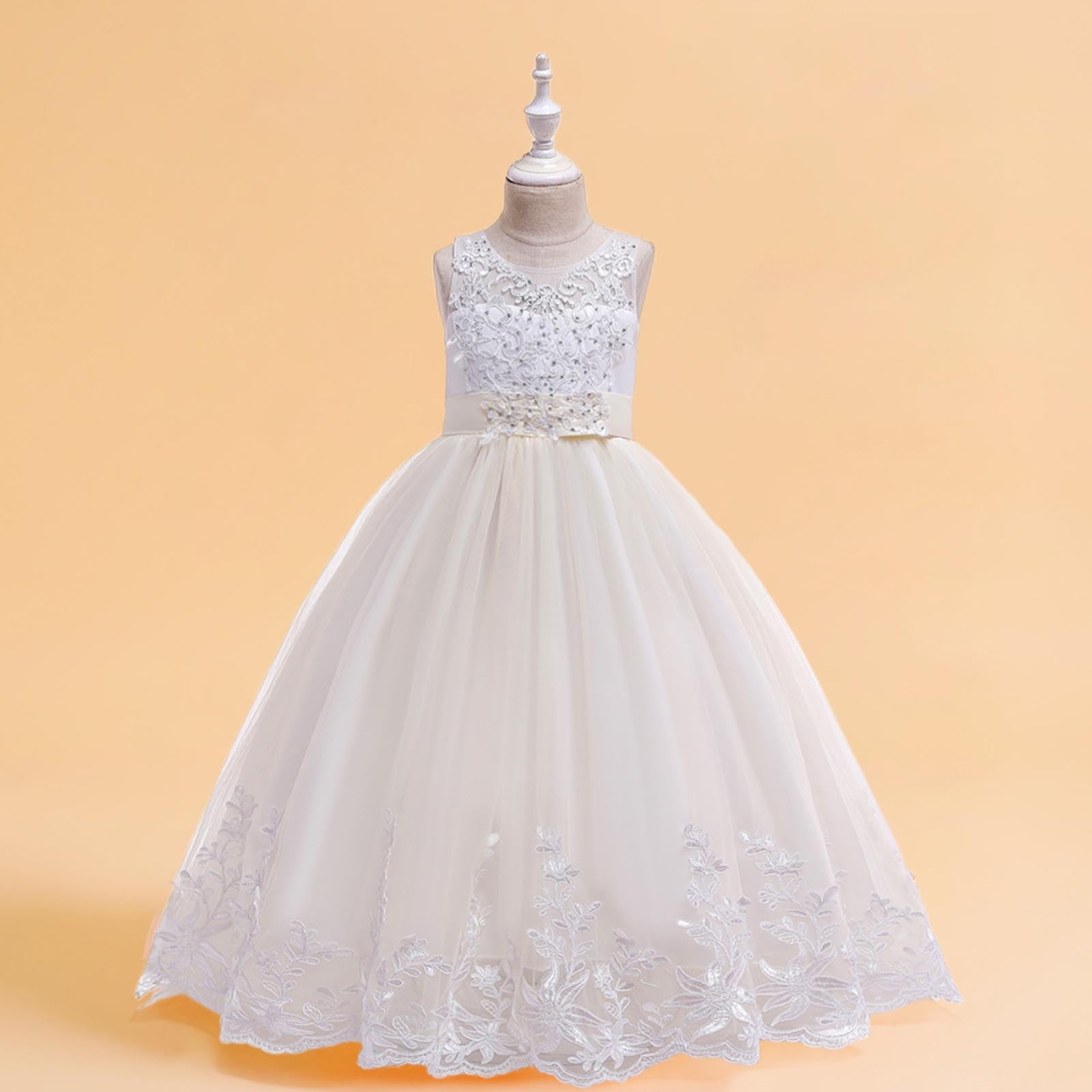 ATOGUTA 4-18 Years Girls Birthday Dresses Tulle Dresses Bridesmaid ...