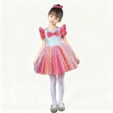 ATOGUTA Big Girls Dresses Tulle Party Birthday Poster Formal Fancy ...
