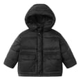 ATOGUTA Boy's Winter Coat Lightweight Hooded Puffer Jacket Kids Down ...