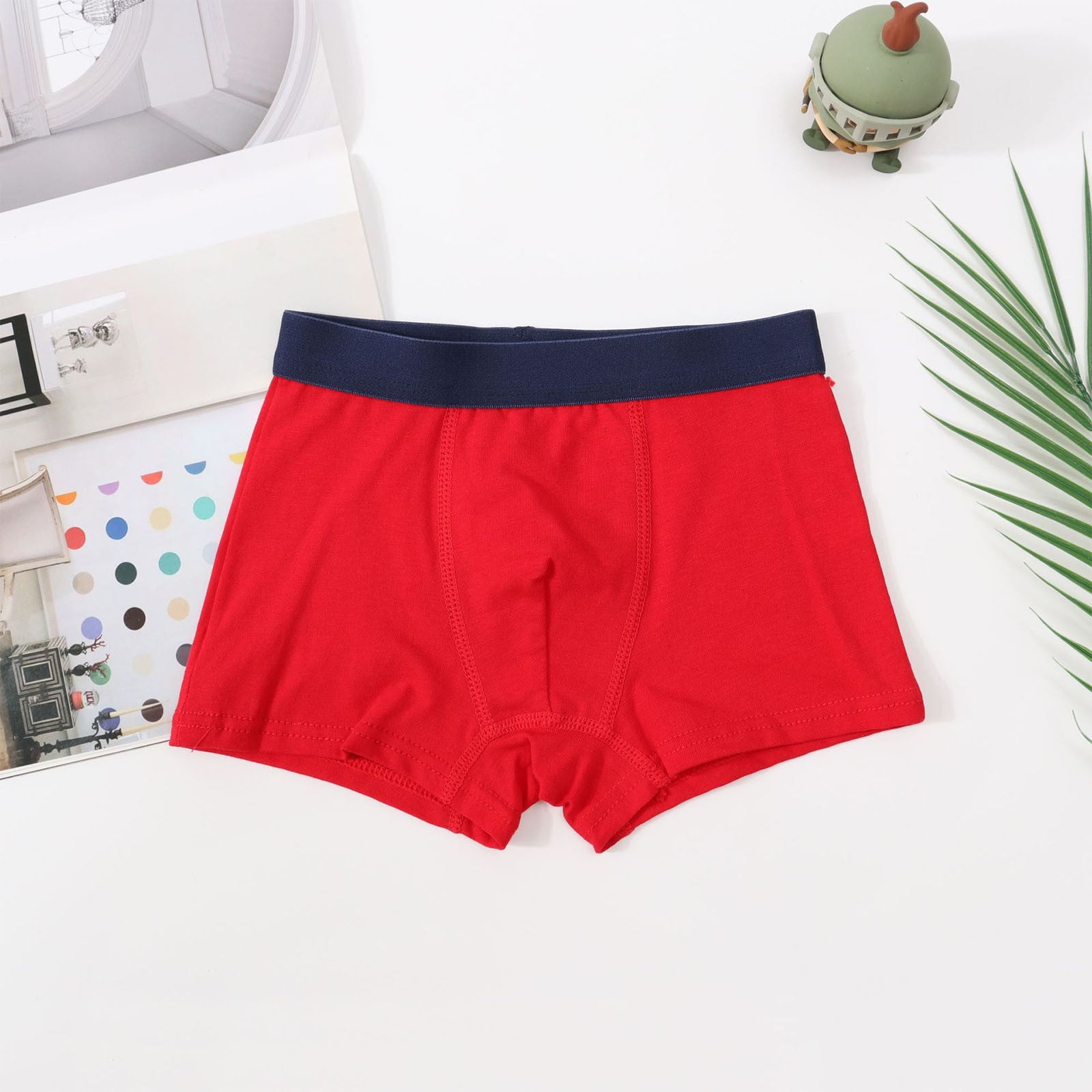ATOGUTA Boys Boxer Briefs Size 6-13 Little Kids Underwear Children Cute ...