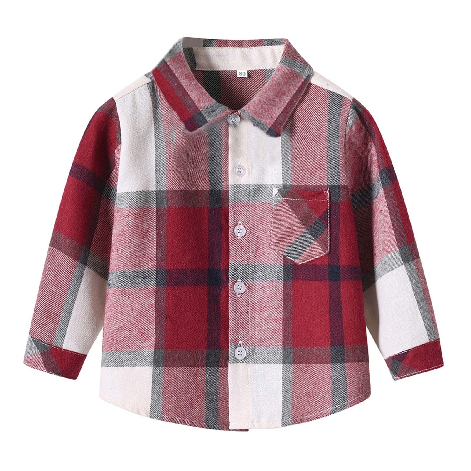 Flannel Shirts Kids