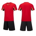 ATOGUTA Boys Football Outfits Kids Short Sleeve T-Shirt and Shorts Set ...