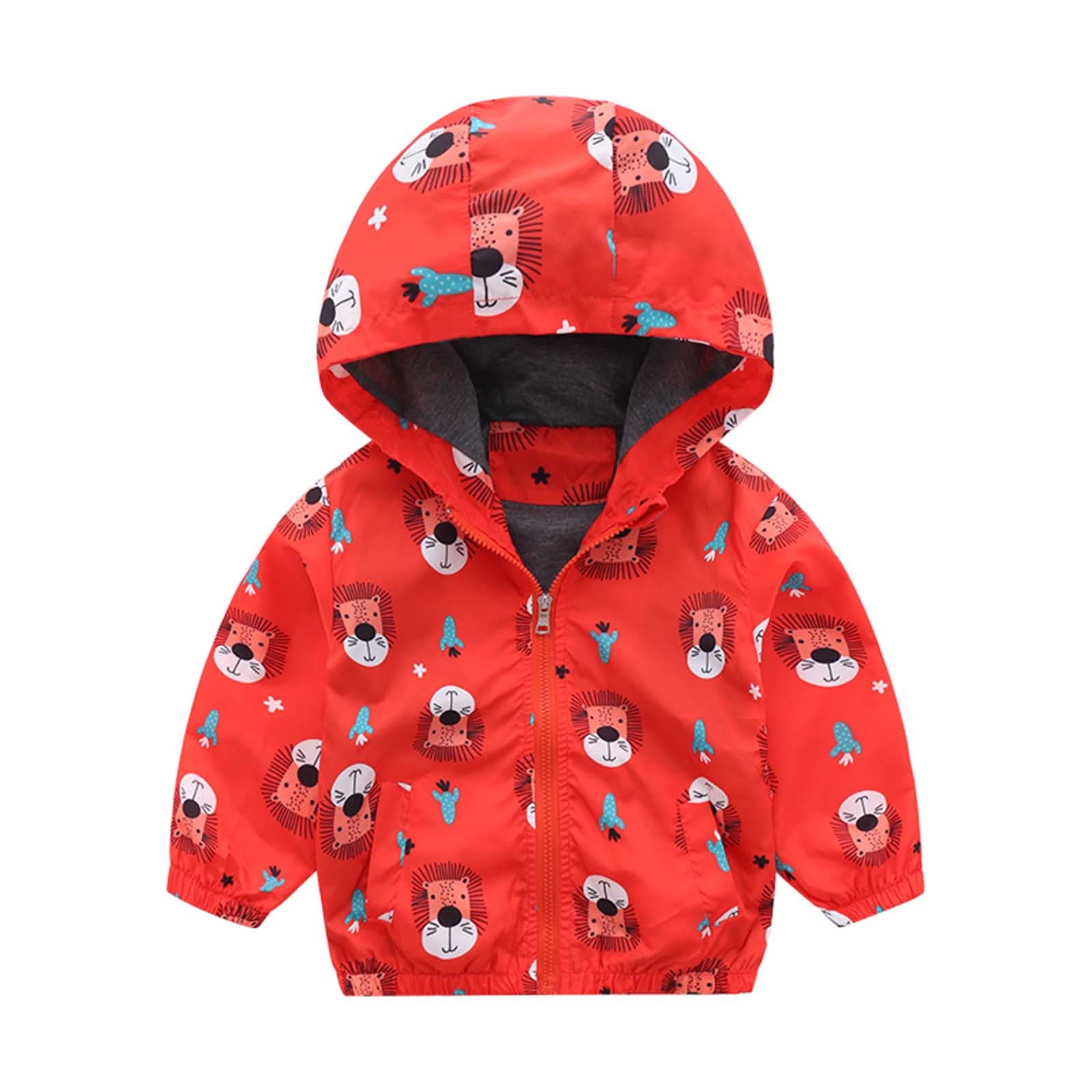 ATOGUTA Boys Girls Puffer Jacket Windbreaker Jacket Fashion Hoodies ...