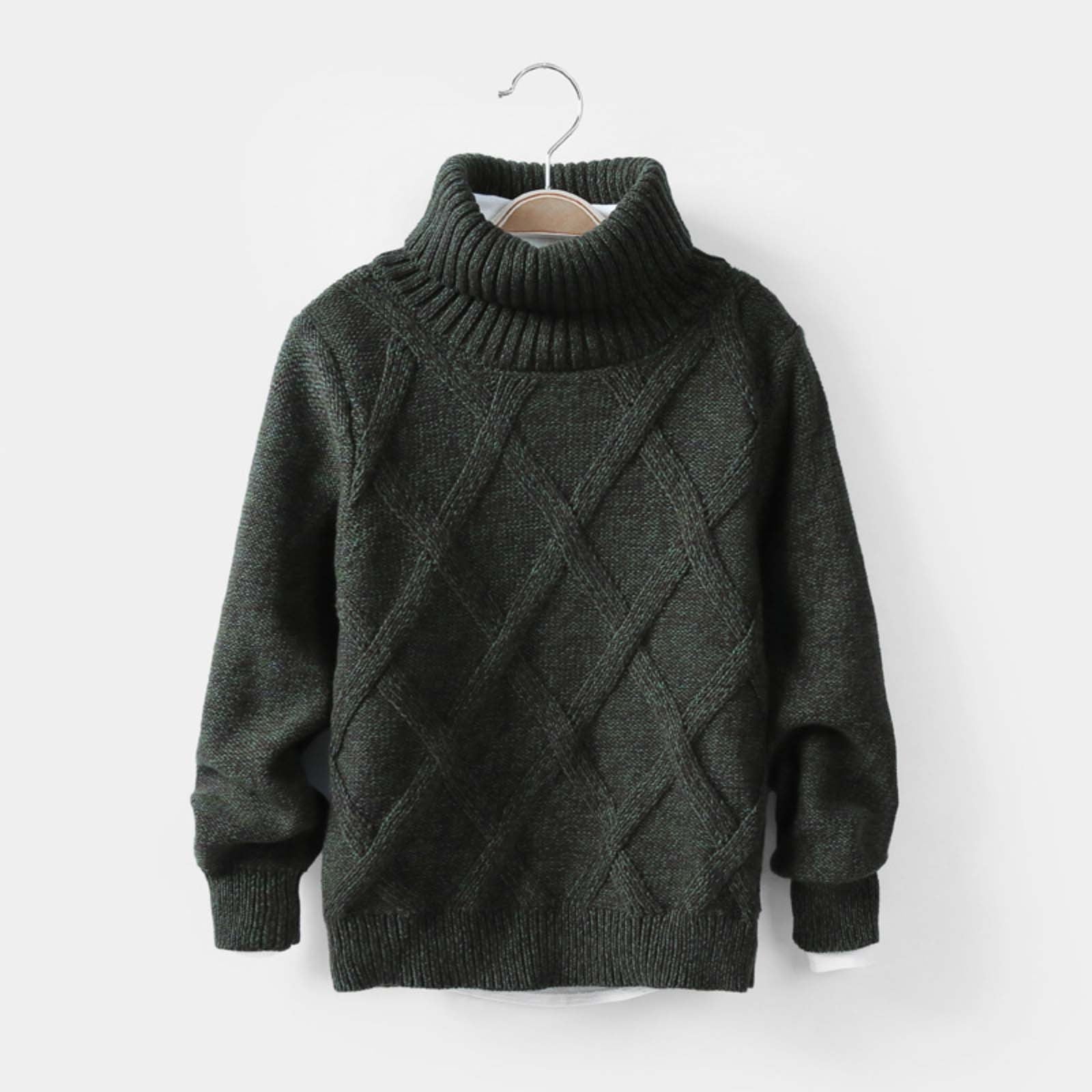 ATOGUTA Boys Girls Sweater Knitted Sweater Pullover Long Sleeve ...