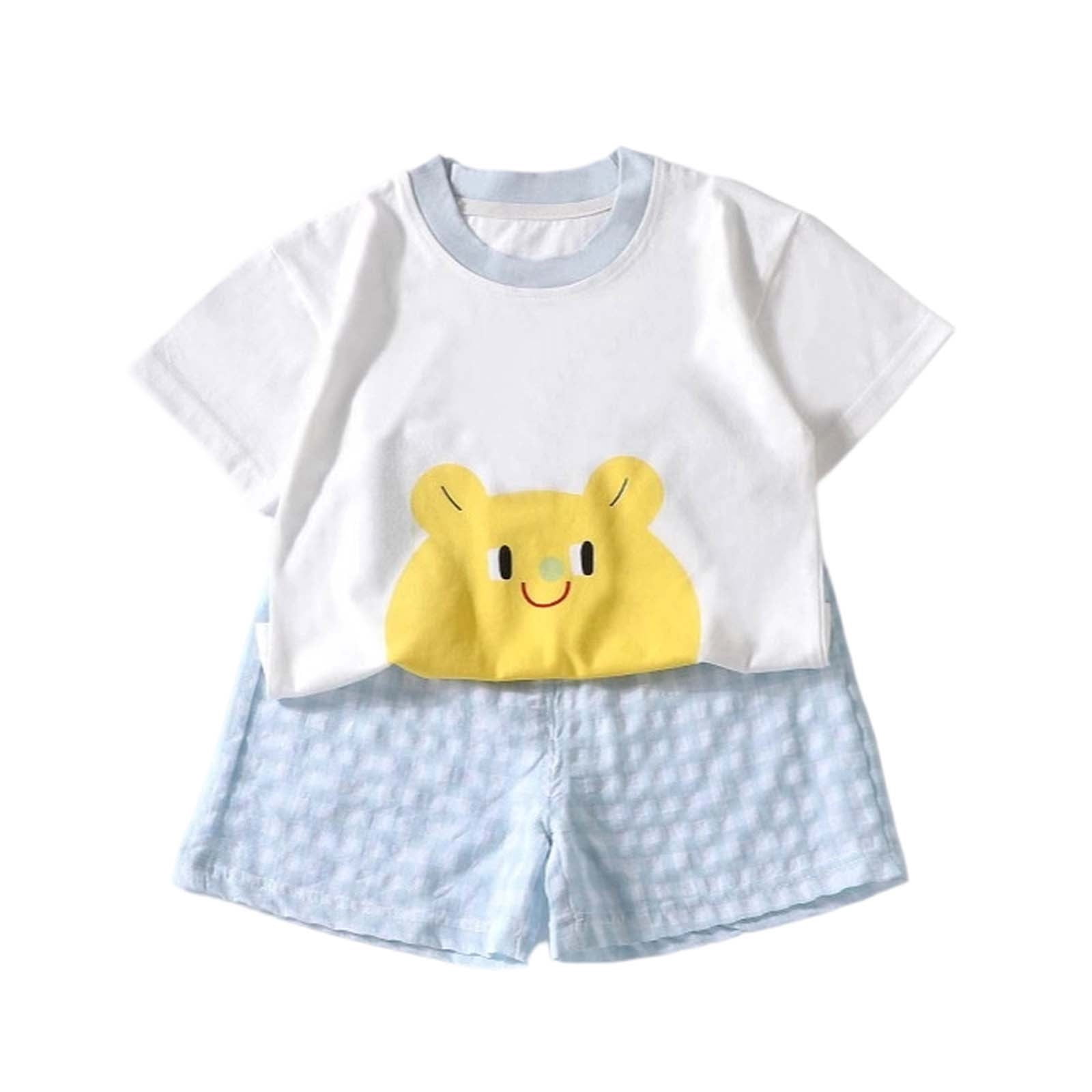 ATOGUTA Boys Shorts Sets Outfits Fashion Clothes Short Sleeve Tops and ...