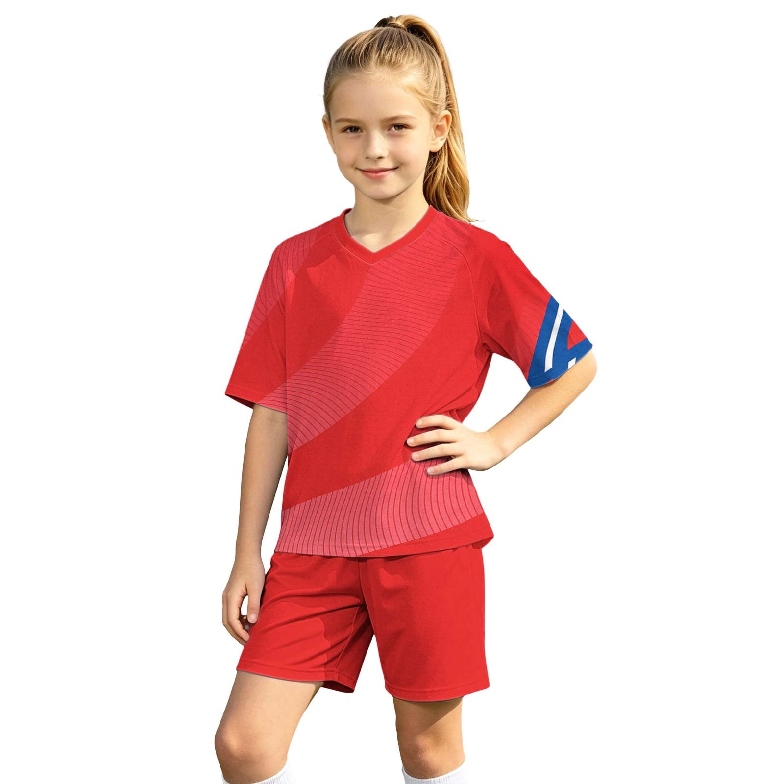 ATOGUTA Boys Soccer Jersey 2 Piece Short Sleeve Soccer Jersey Kids ...