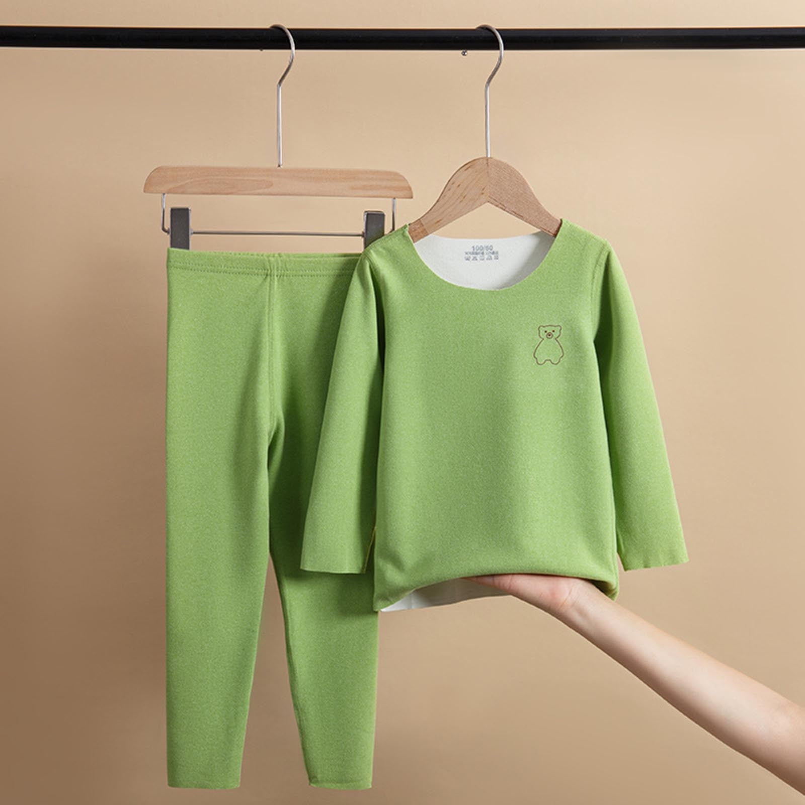 ATOGUTA Boys Thermal Underwear for Kids Long Sleeve Seamless Underwear ...