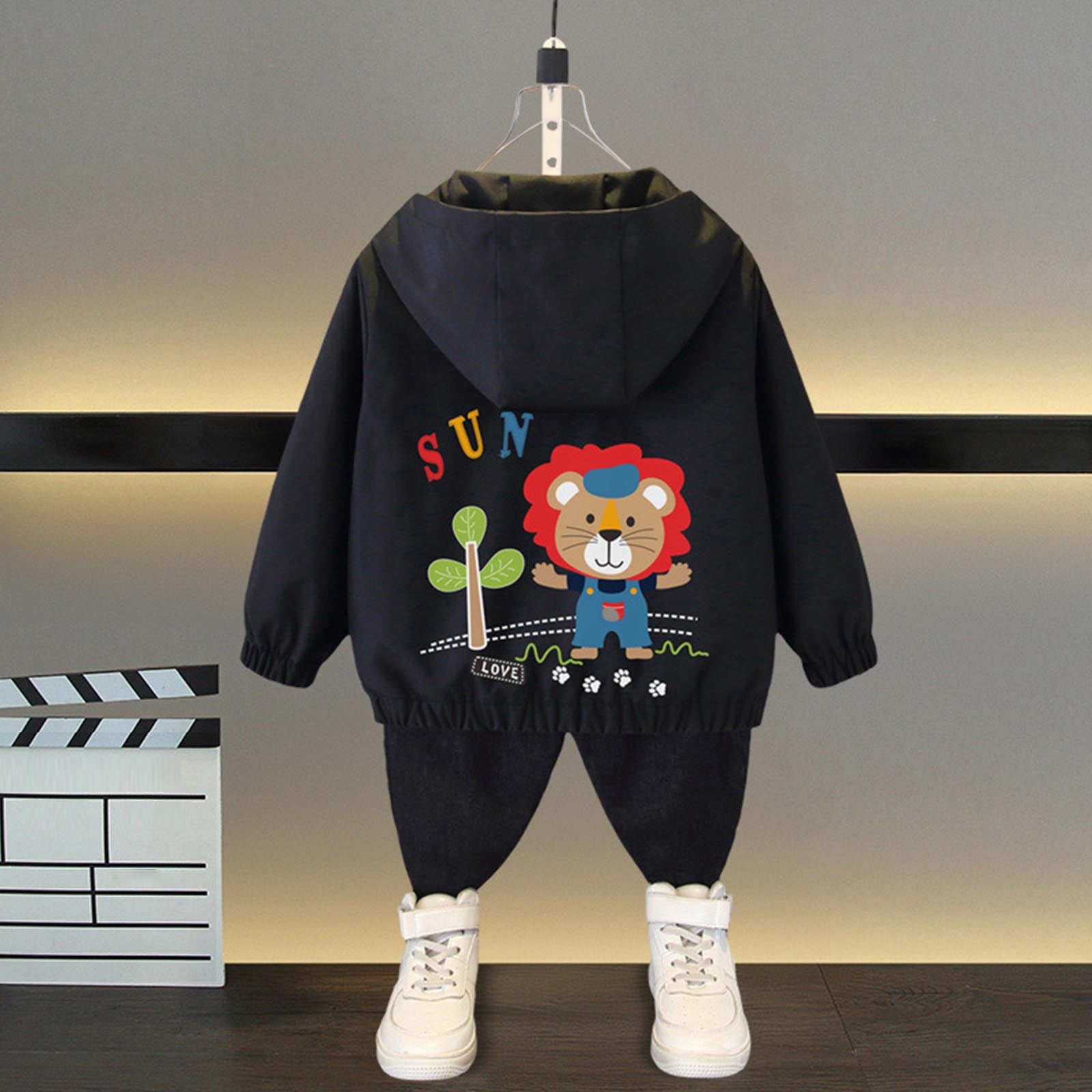 ATOGUTA Boys Windbreaker Spring Fall Outerwear Windbreaker Zipper ...
