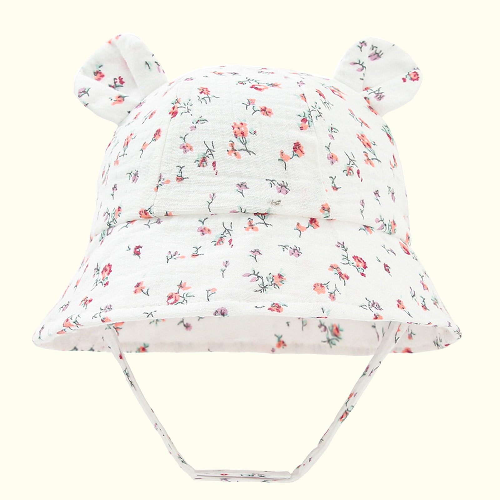 ATOGUTA Cotton Baby Sun Hat Infant Toddler Boys Girls Bucket Hats ...