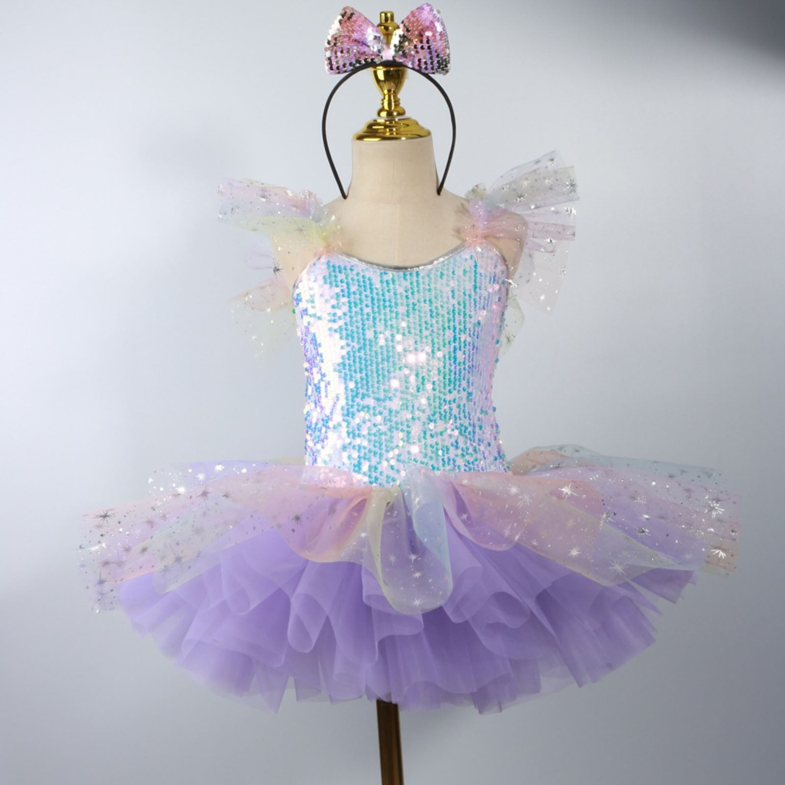 ATOGUTA Dance Dresses for Girls Classic Ballet Performance Dress for ...