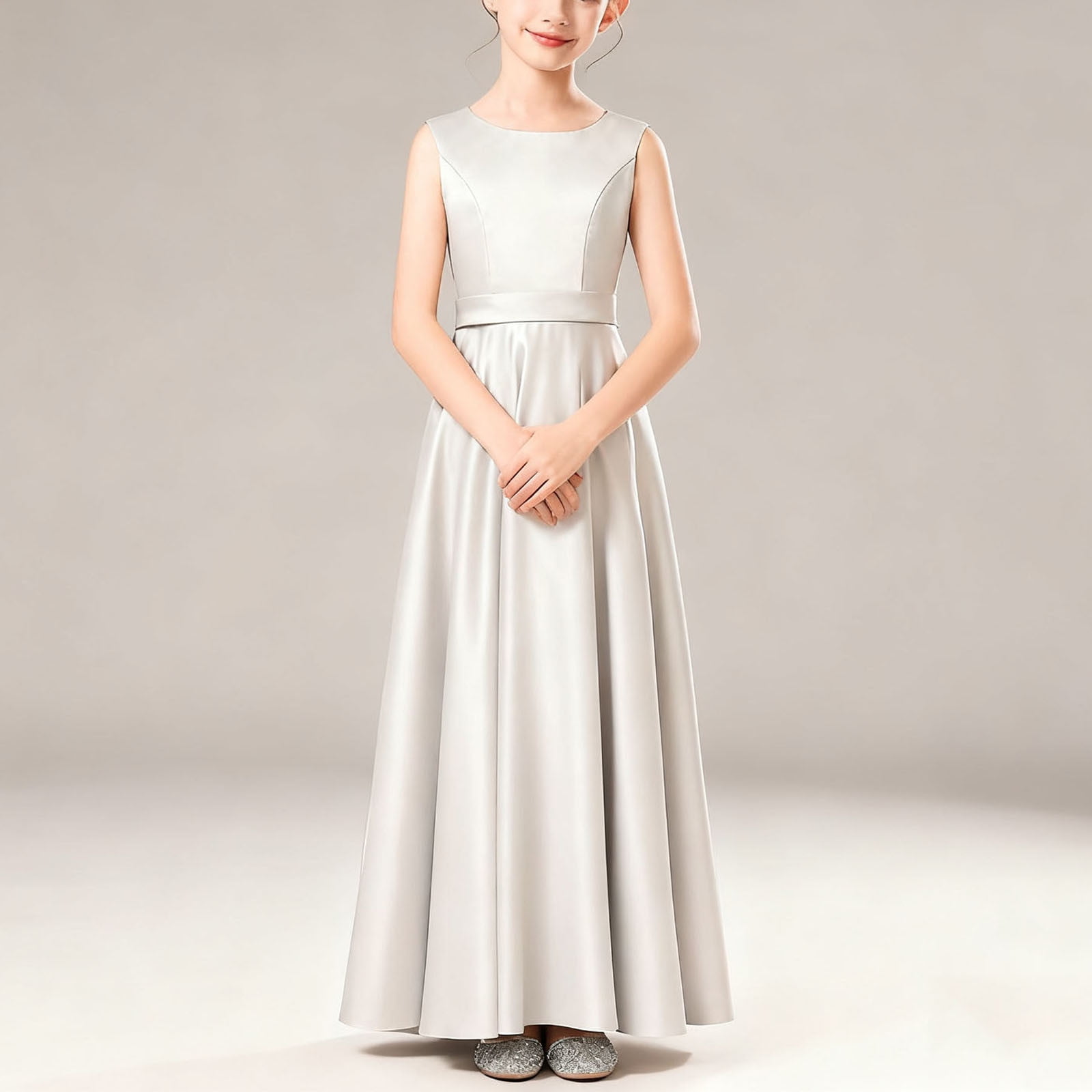 ATOGUTA Dresses Girls Bridesmaid Summer Wedding Pageant Dresses ...