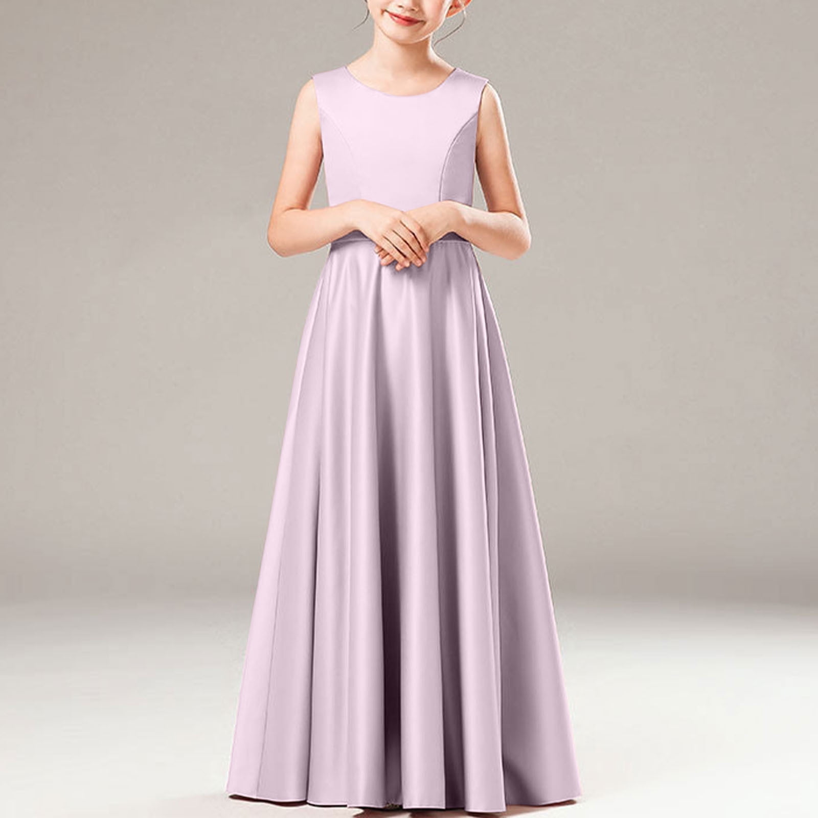 ATOGUTA Dresses Girls Bridesmaid Summer Wedding Pageant Dresses ...