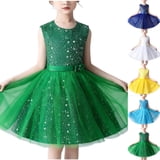 ATOGUTA Flower Girl Dress Tulle Party Birthday Poster Formal Fancy ...