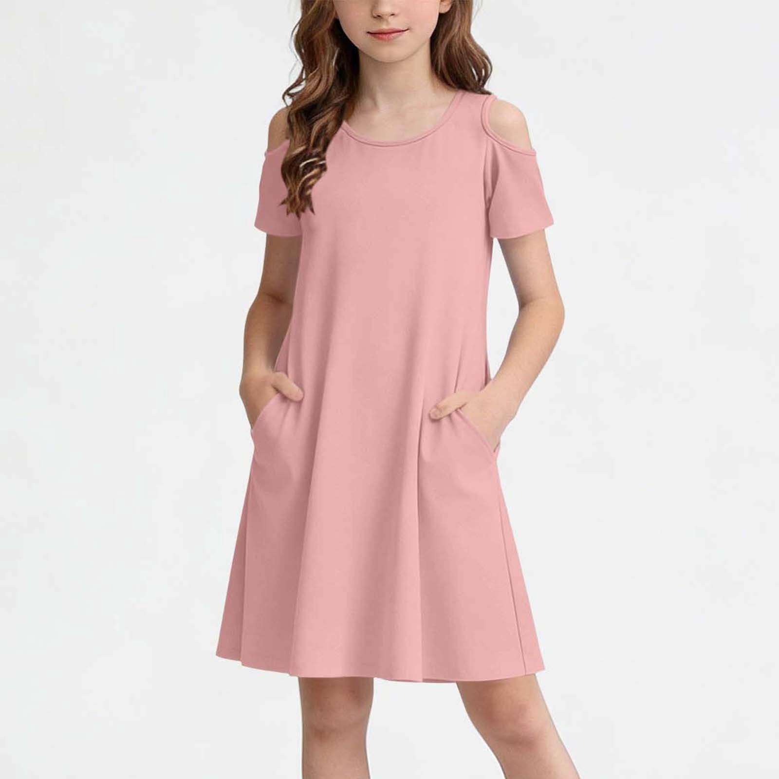 ATOGUTA Formal Dresses for Teen Girls Summer Beach Dress Hawaiian Party ...