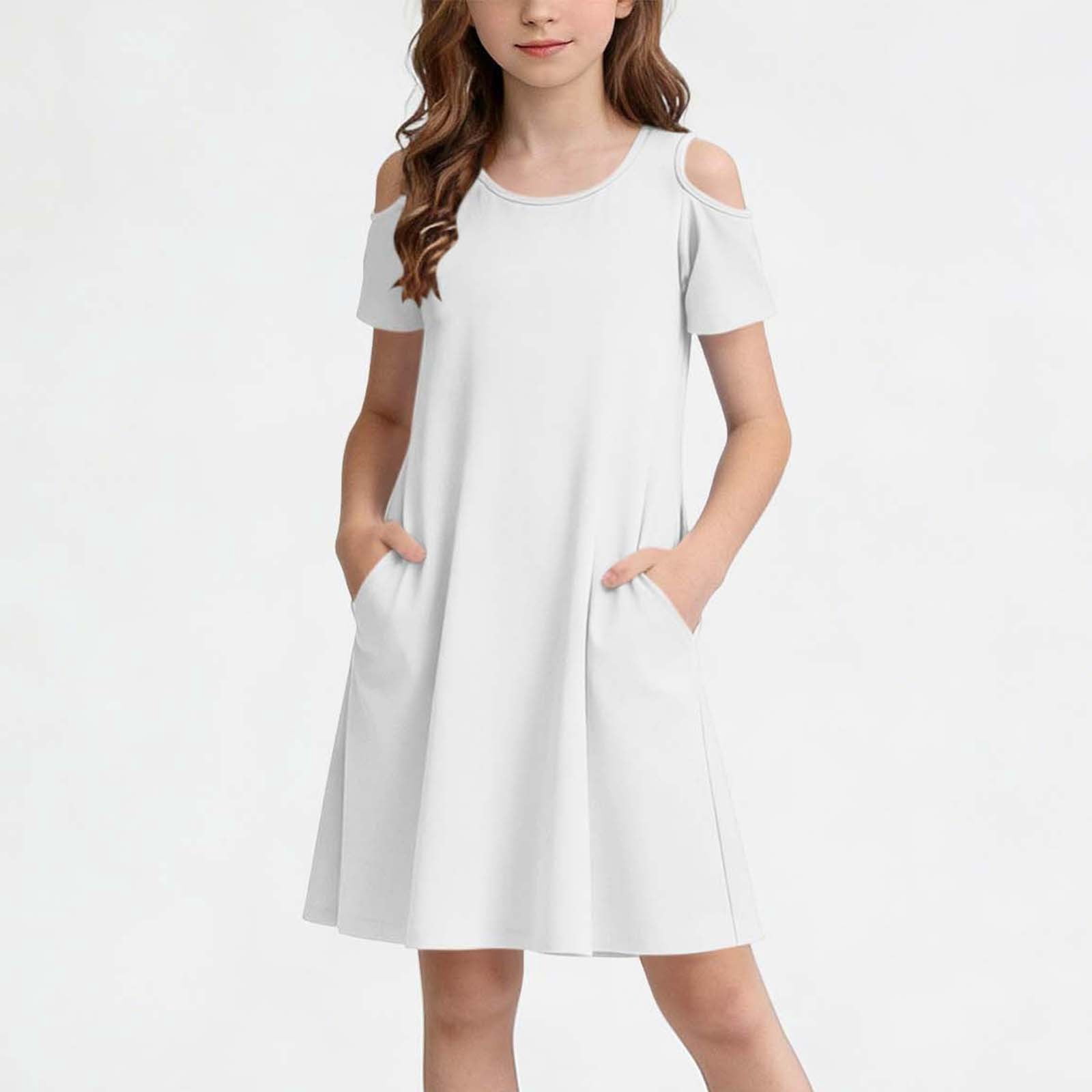 ATOGUTA Formal Dresses for Teen Girls Summer Beach Dress Hawaiian Party ...