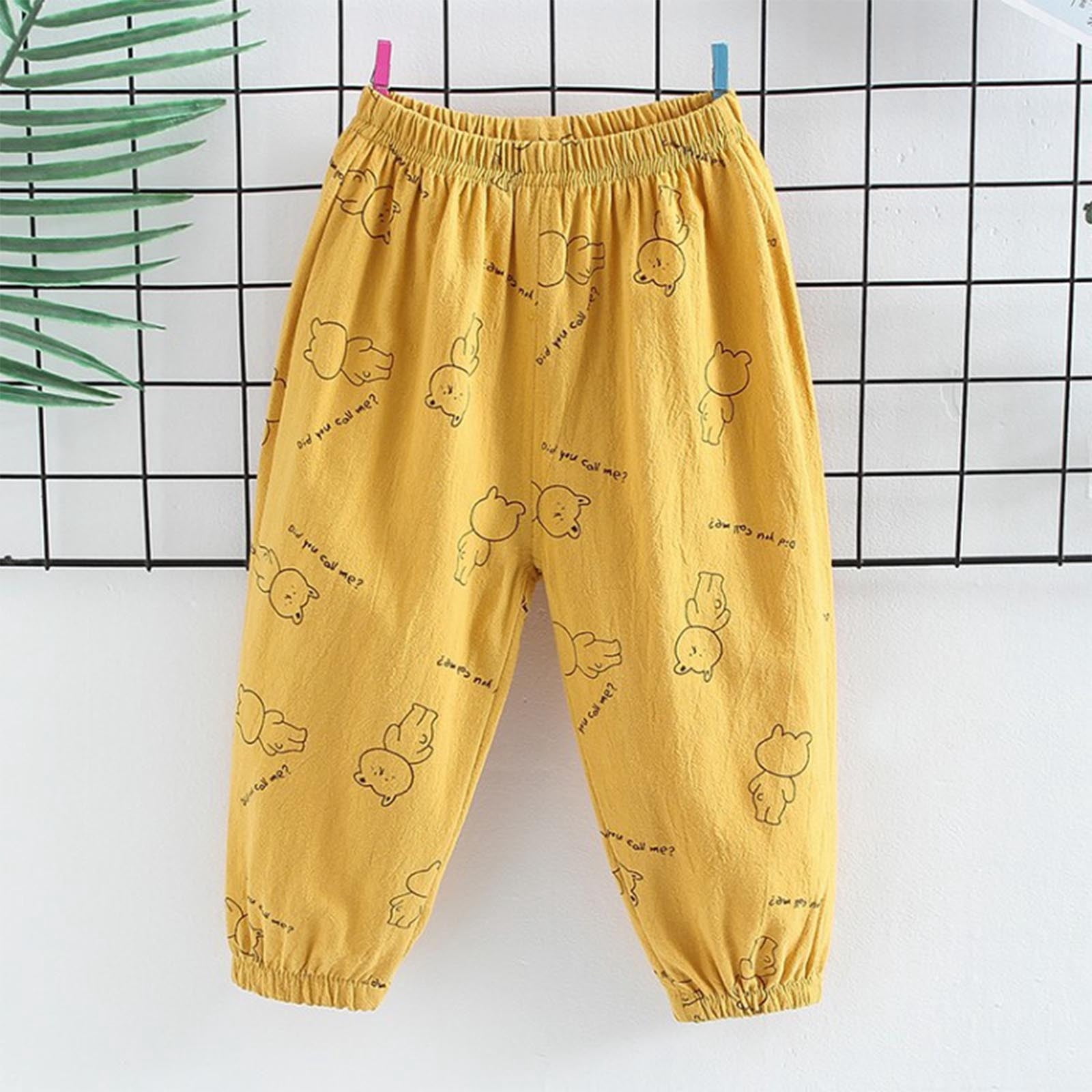 ATOGUTA Girl Sweatpants Size 2T-7 Kids Casual Sweat Pants Elastic Waist ...