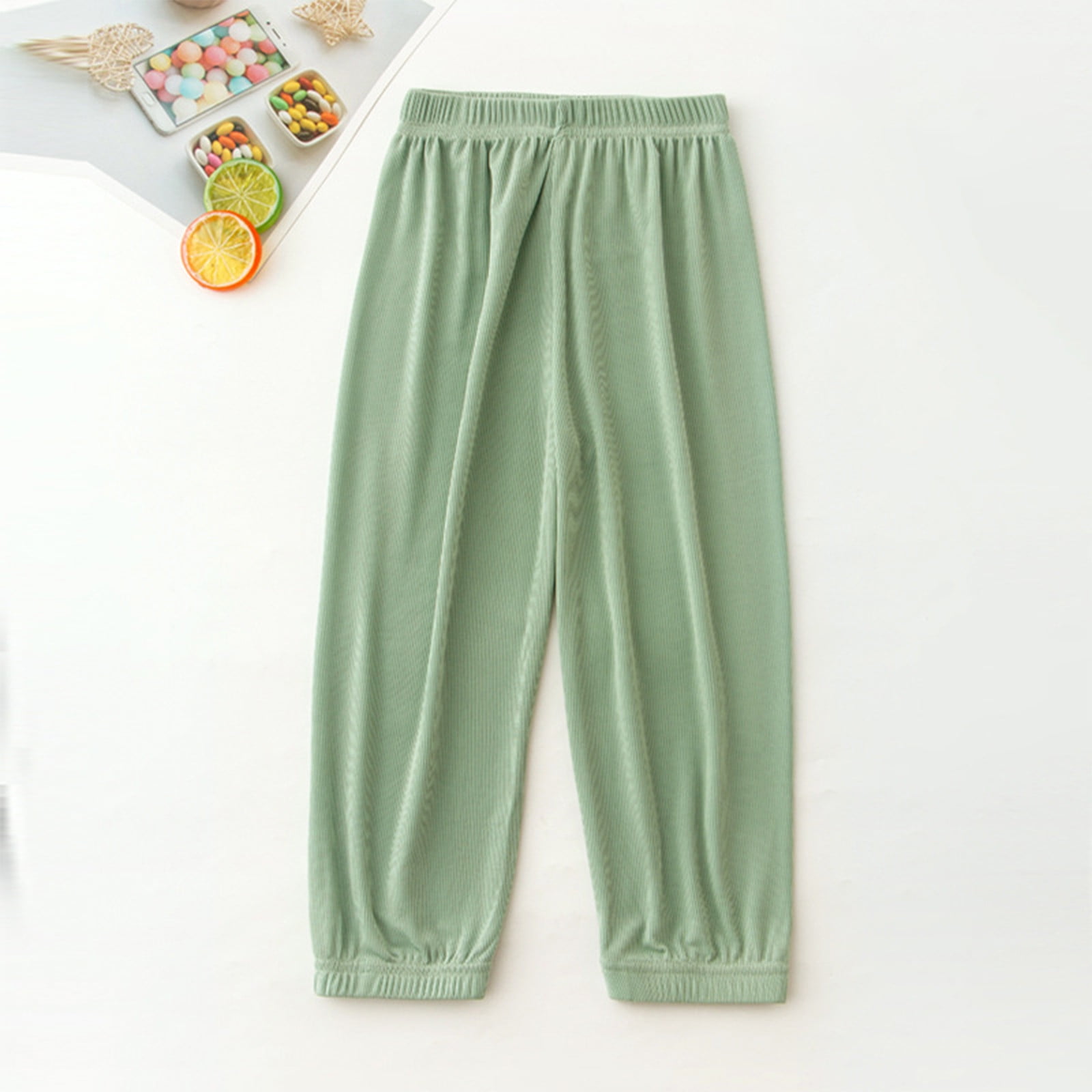 ATOGUTA Girls Athletic Pants High Elastic Waist Outdoor Jogger Pants ...