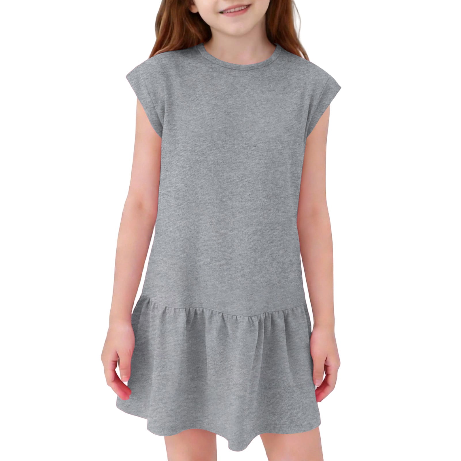 ATOGUTA Girls Back To School Dress Summer Beach Dress Hawaiian Party ...