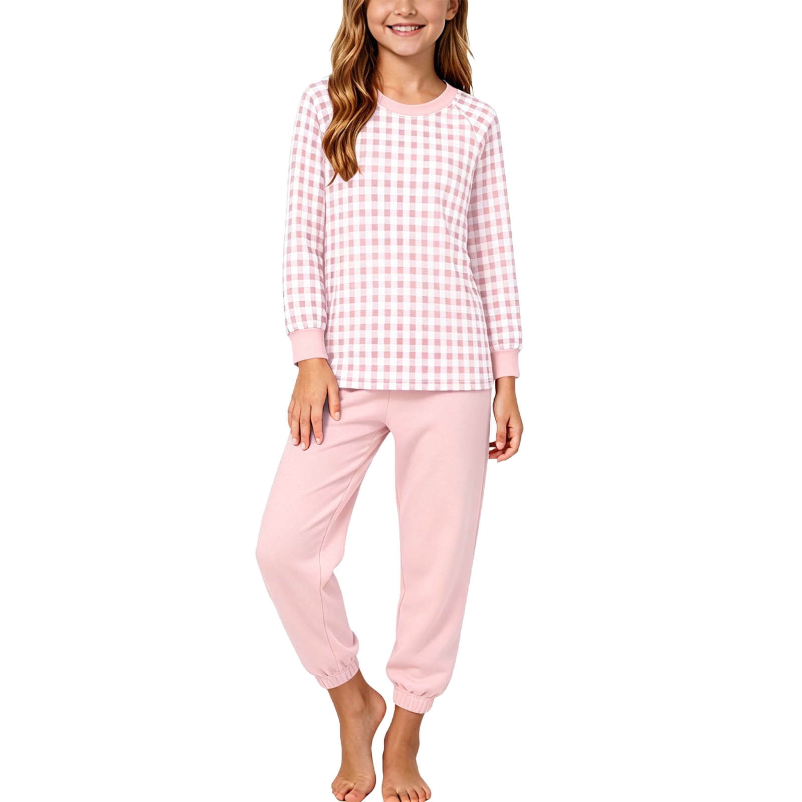 ATOGUTA Girls Boho Outfit Long Sleeve Shirts Top & Long Pants Set Kids ...