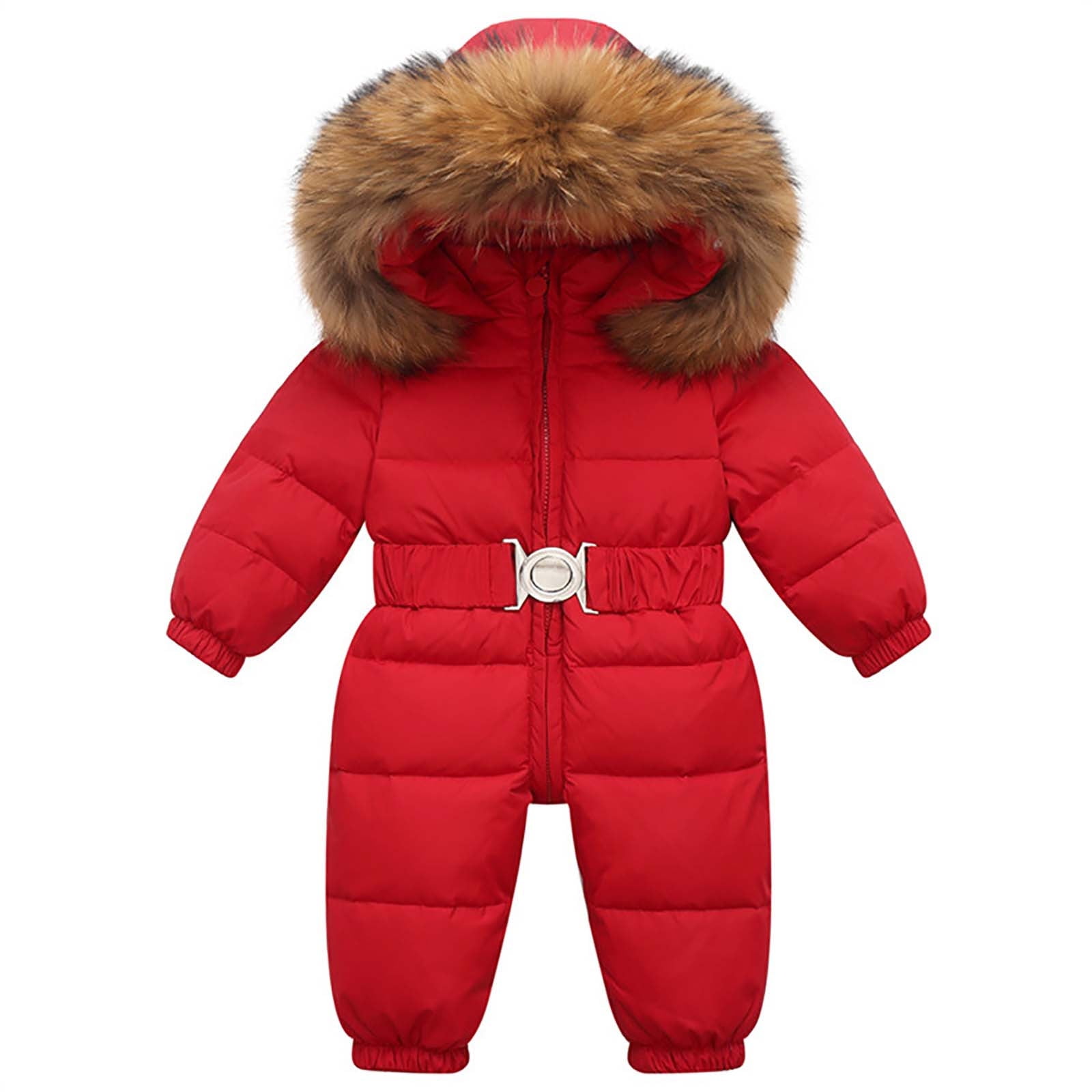 ATOGUTA Girls Boys One Piece Snowsuits Overalls Ski Suits Waterproof ...